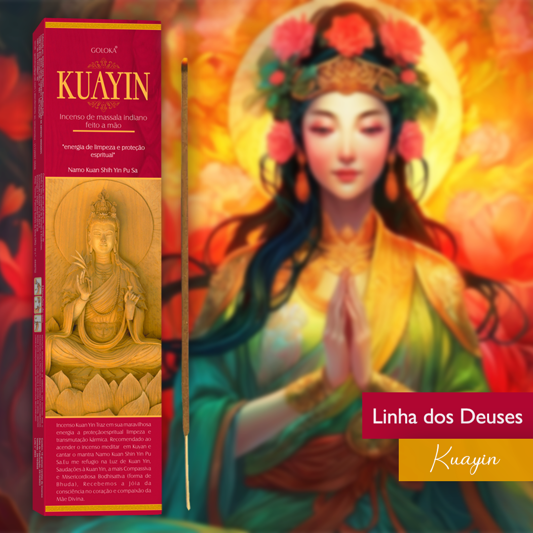 Incenso Goloka - Linha Black - Kauyin 15g - LOTUS ATACADO