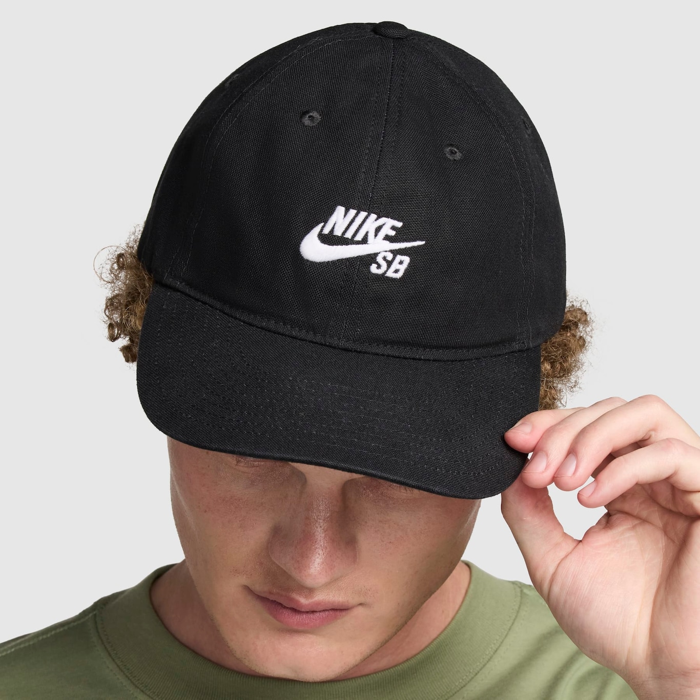 Boné Nike SB Club Cap Washed Hat Black - Store Pesadao
