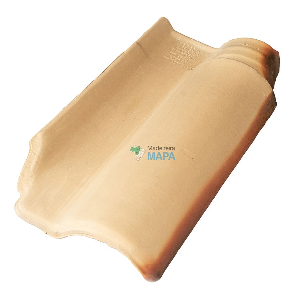 TELHA PORTUGUESA OURO SUL MESCLADA NATURAL - Madeireira Mapa