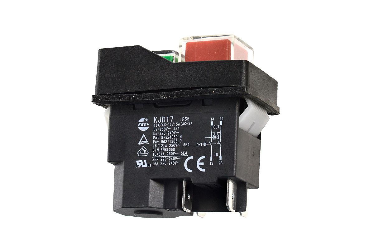 Interruptor 220V para Furadeira Magnética DWE1622 Tipo 1 Dewalt - Fullstock