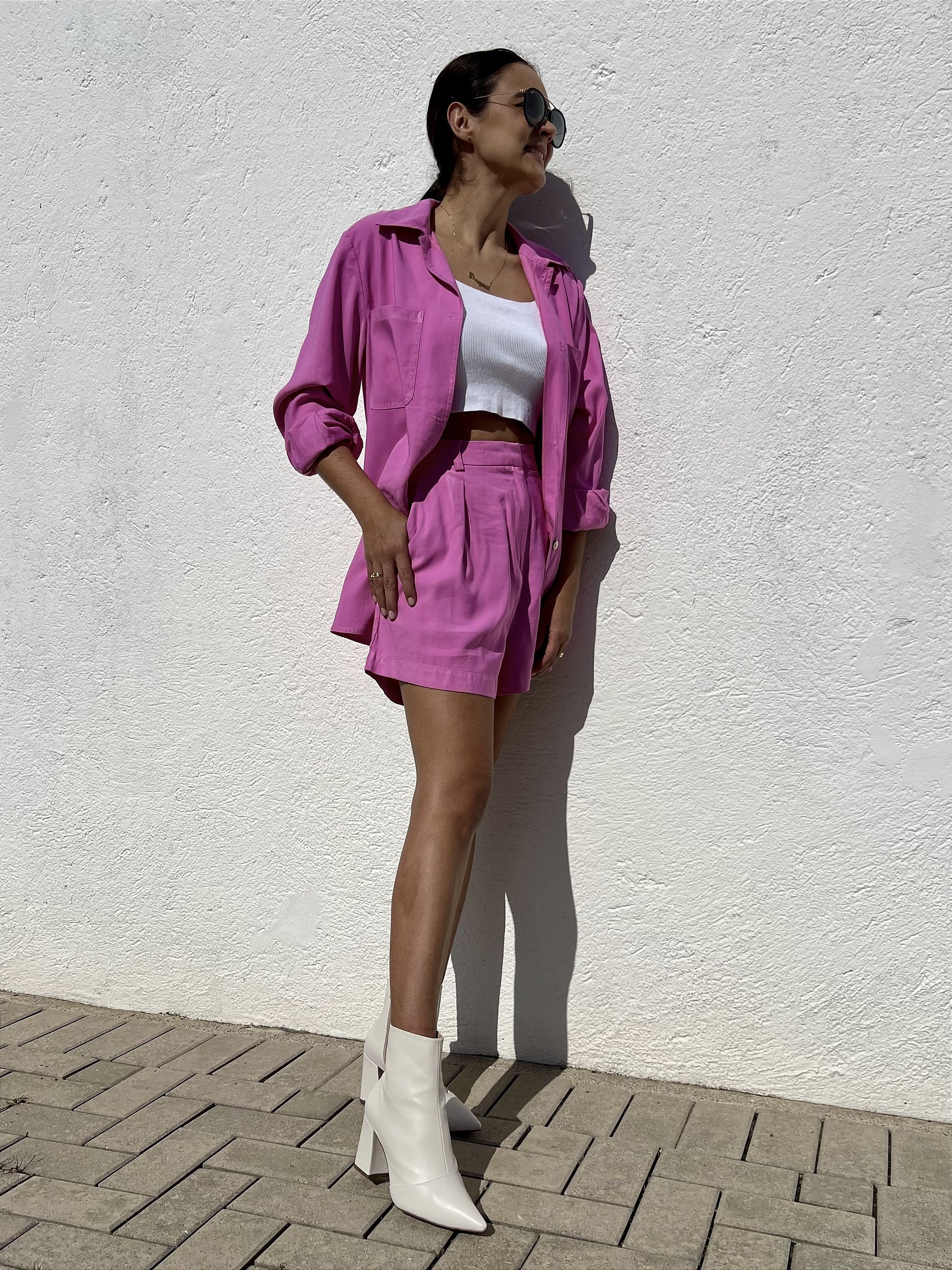 Bota bico fino off-white - Azure Shoes - Amou, comprou, recebeu!