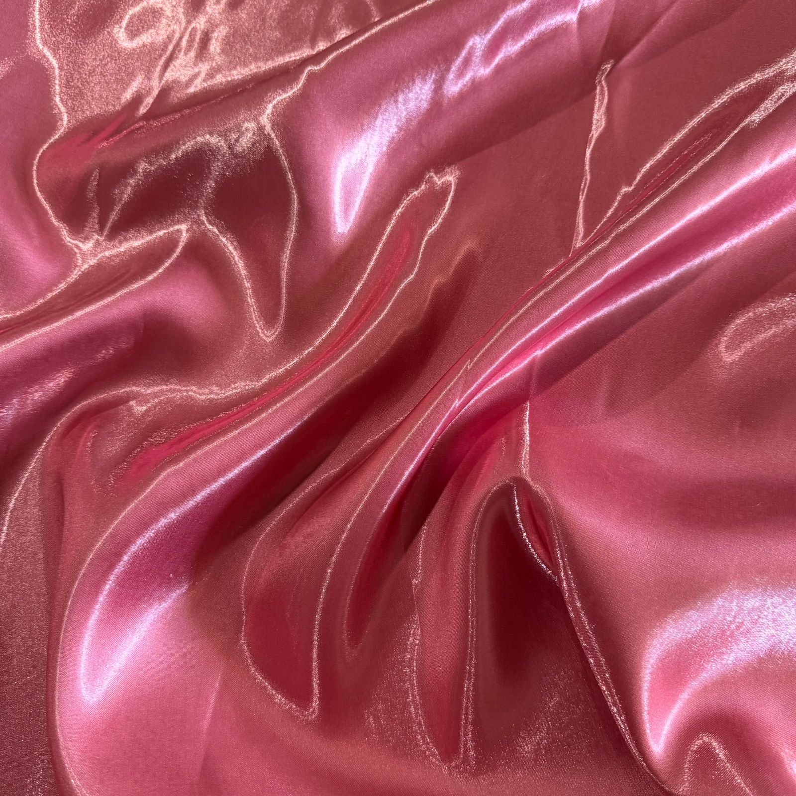 TECIDO ZIBELINE CRYSTAL | 100% Poliéster - 1,50m | Rosa Desert - Ponto ...