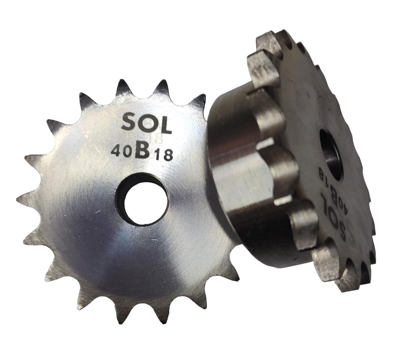 Roda Dentada ANSI 40B18 - SOL SOLUÇÕES EM TRANSMISSÃO DE POTÊNCIA