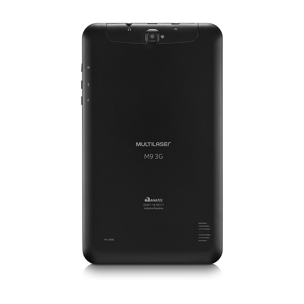 Tablet Multilaser M9-3G Preto Quad Core Android 6.0 Dual Câmera Wi-Fi ...
