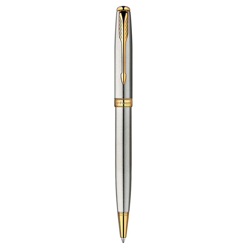 Caneta Esferográfica Parker Sonnet Aço Inox GT S0809140/1931507 - Tebel ...