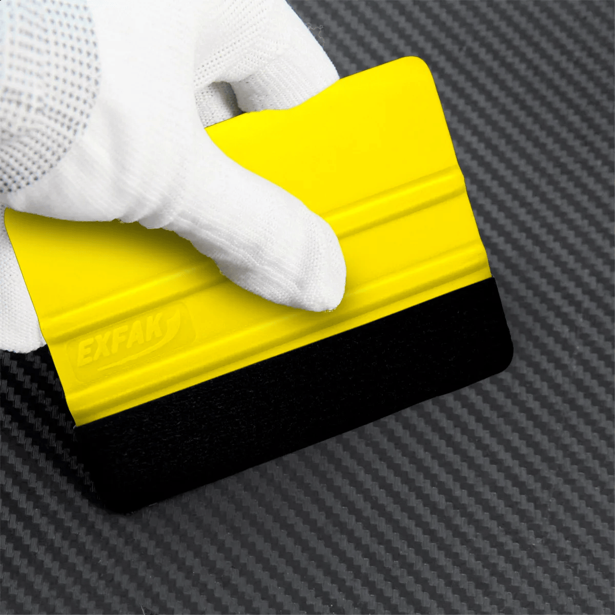Espátula Exfak Amarela Retângulo com Feltro 50-2032 - Cris Car Care ...