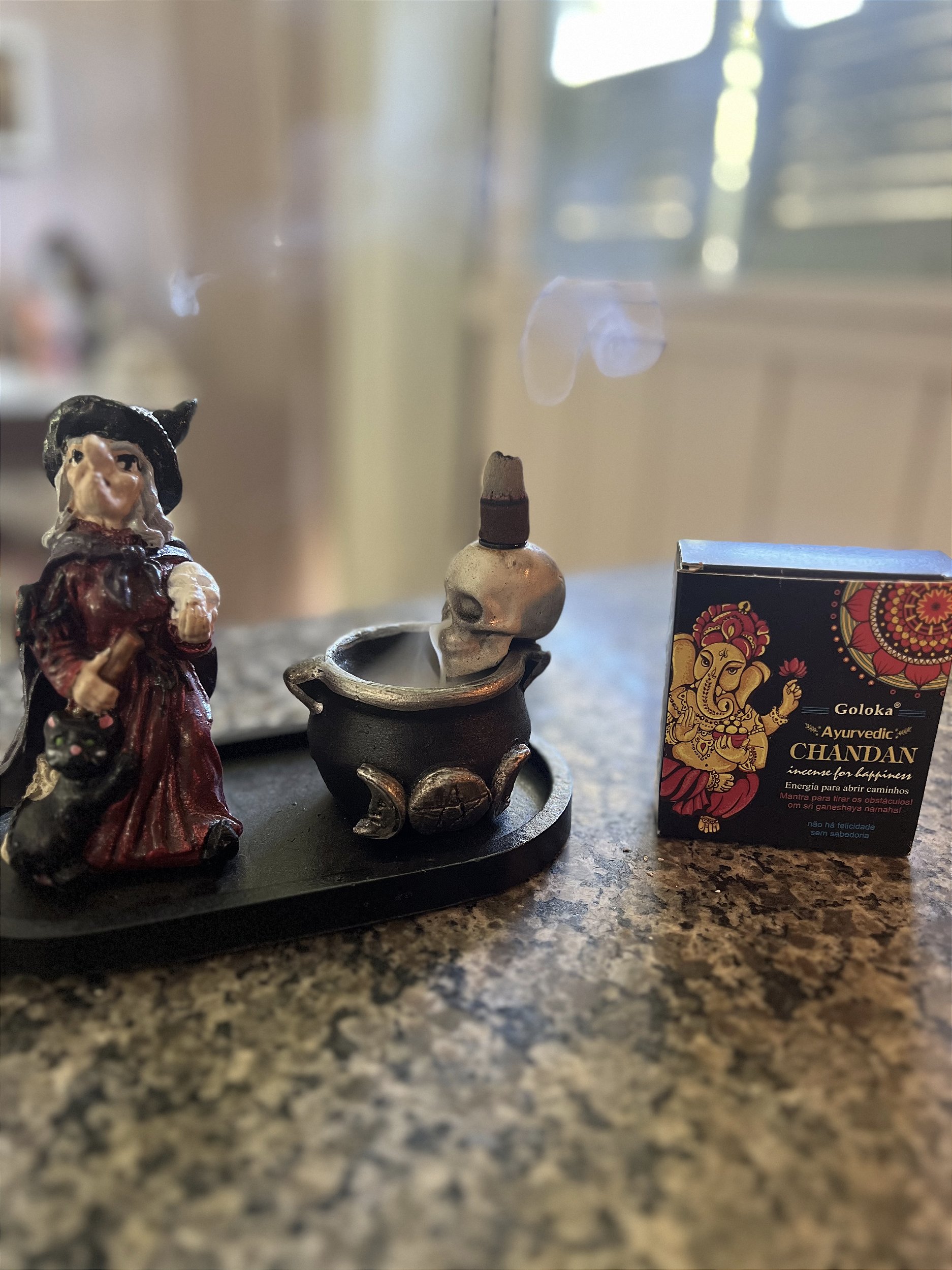 Incenso Galoka Para Incensario Cascata - Thaline Do Axe Loja Oficial