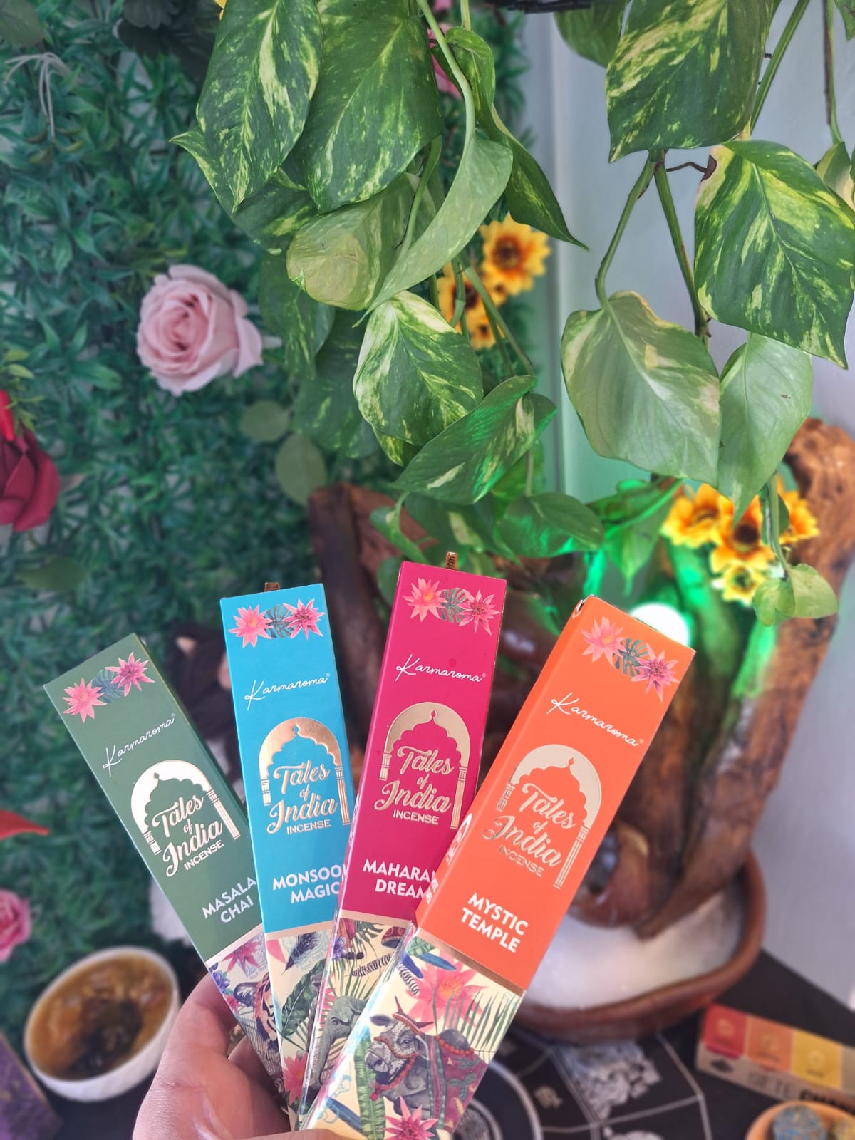 Incenso Massala Karmora-Monsoon Magic - Thaline Do Axe Loja Oficial