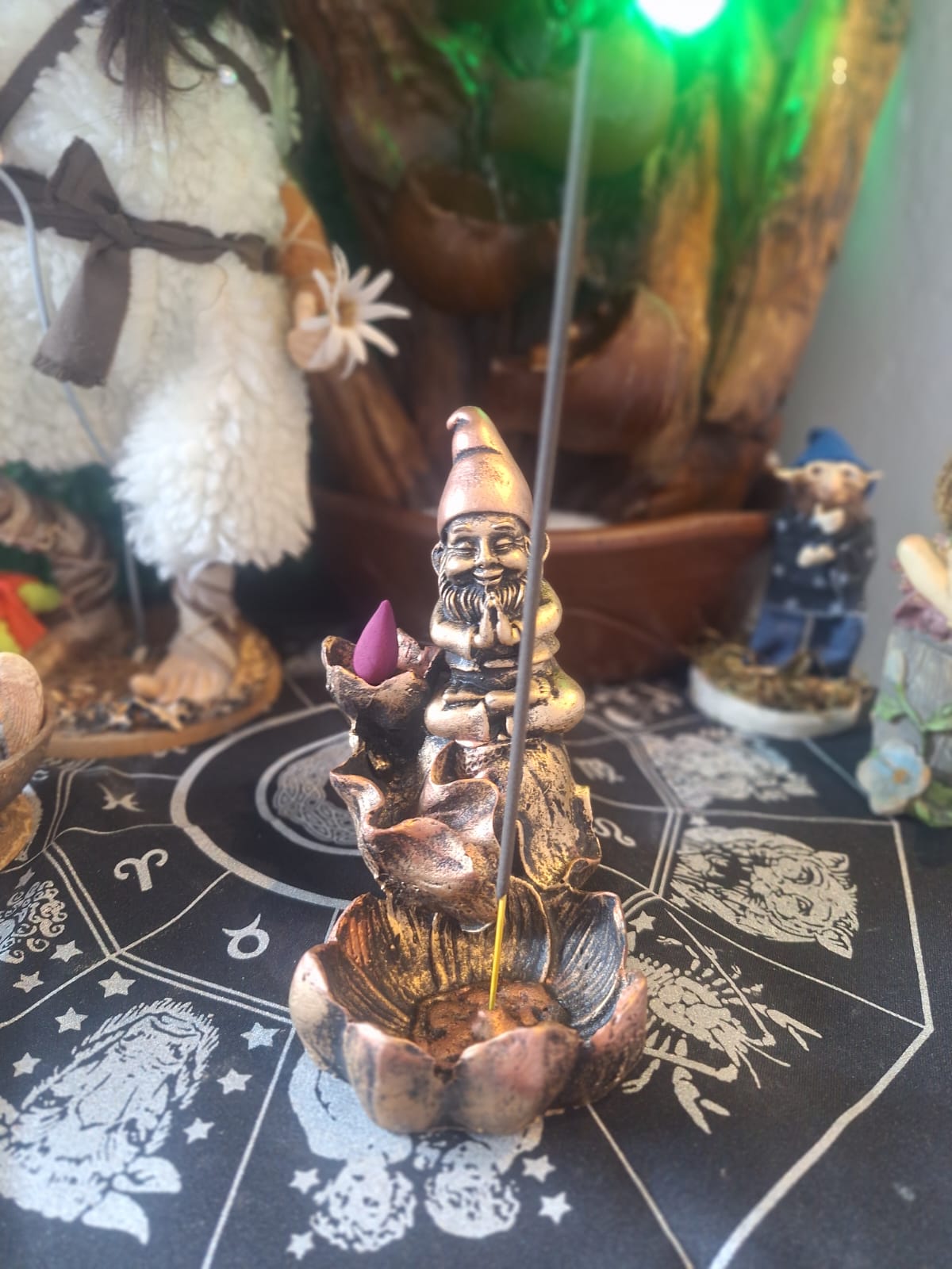 incensario cascata duende - Thaline Do Axe Loja Oficial