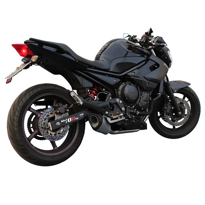 Ponteira Escapamento Esportivo completo da moto yamaha XJ6 full inox ...