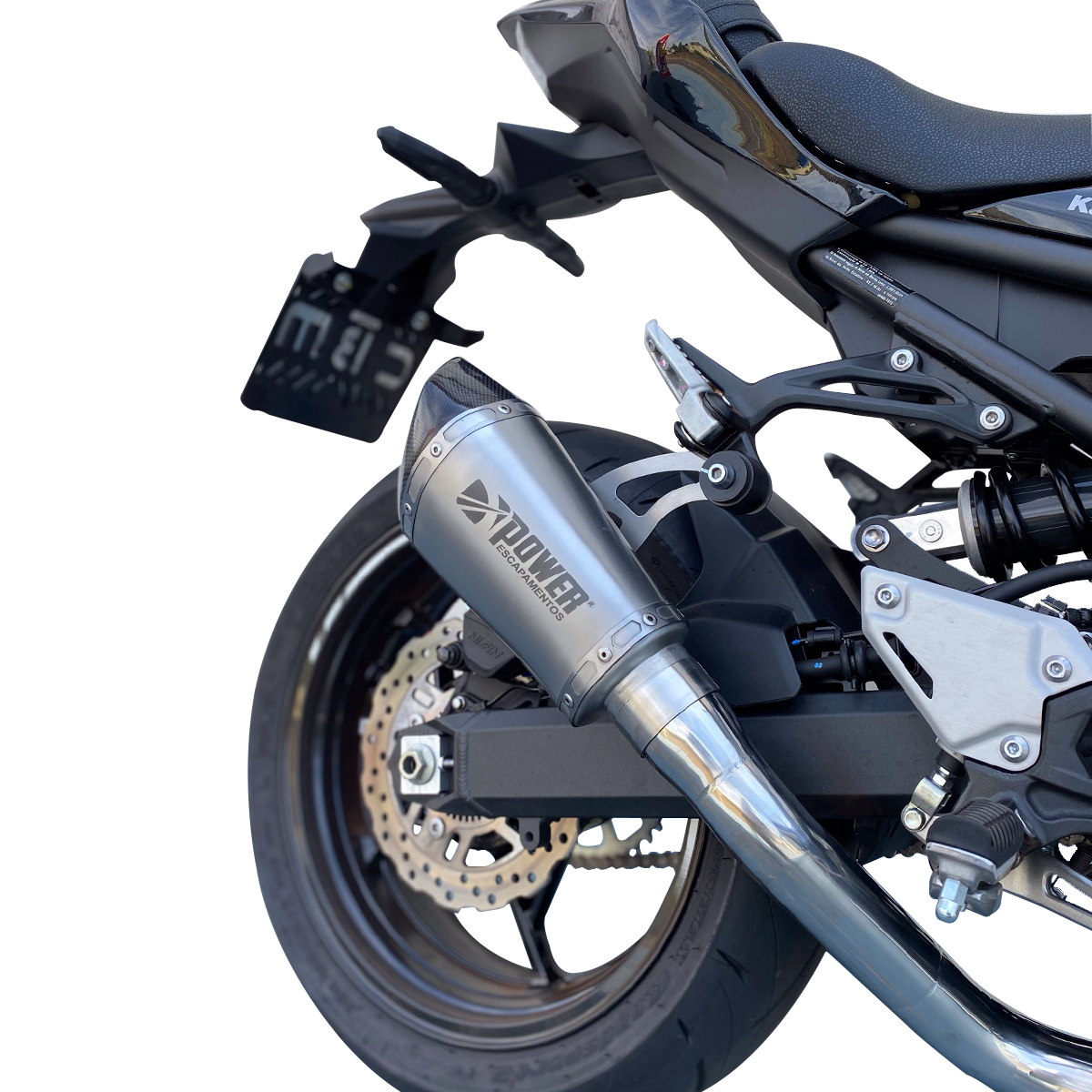Ponteira Escapamento Esportivo completo moto z900 kawasaki ninja 900 - Power Escapamentos