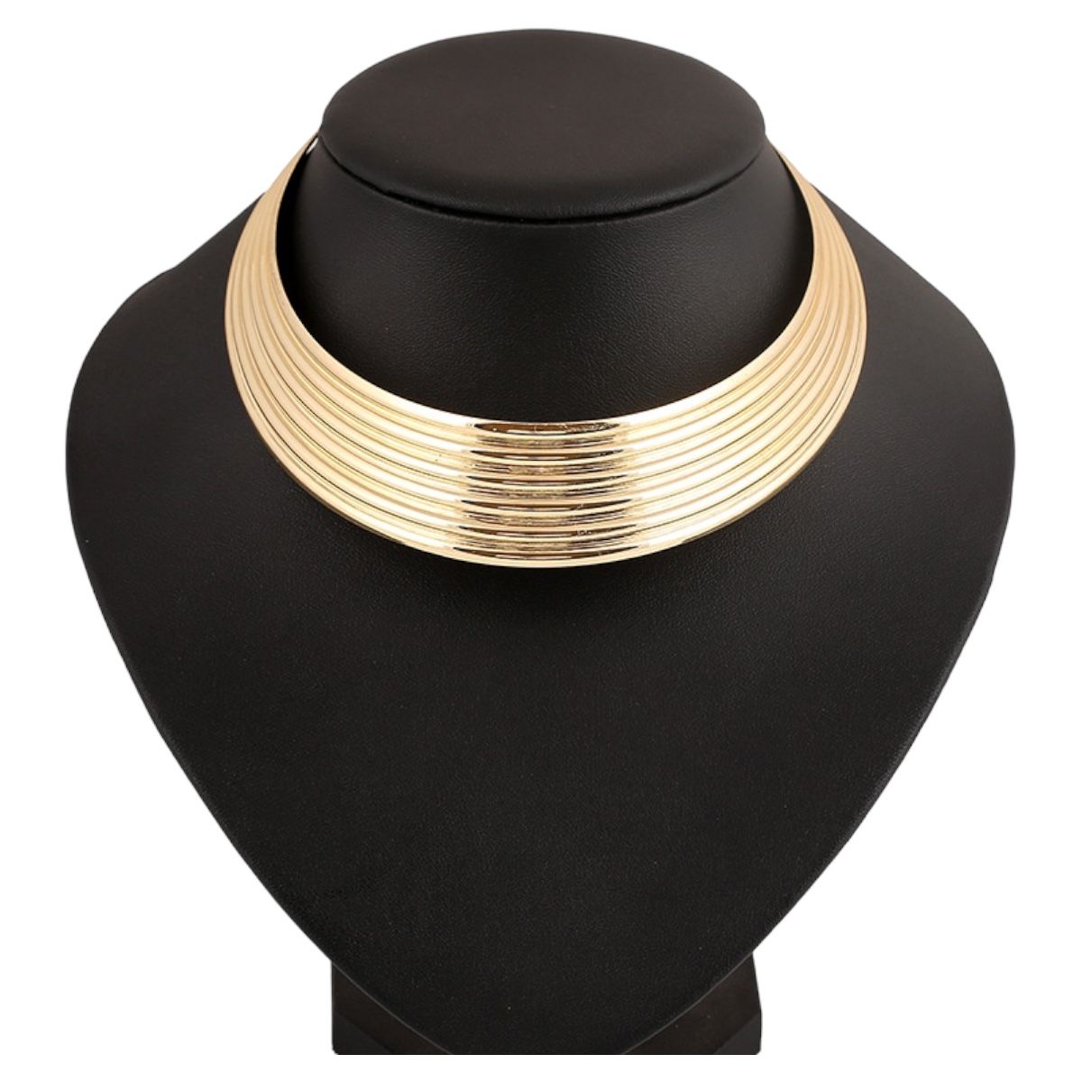 Colar Cleópatra Gargantilha Deusa Grega Rainha Egípcia Choker Metálica Africana Cosplay Festa a ...