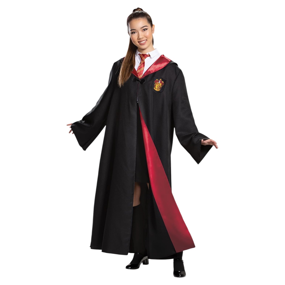 Fantasia Harry Potter Adulto Unissex Bruxo Grifinória Uniforme Escola ...