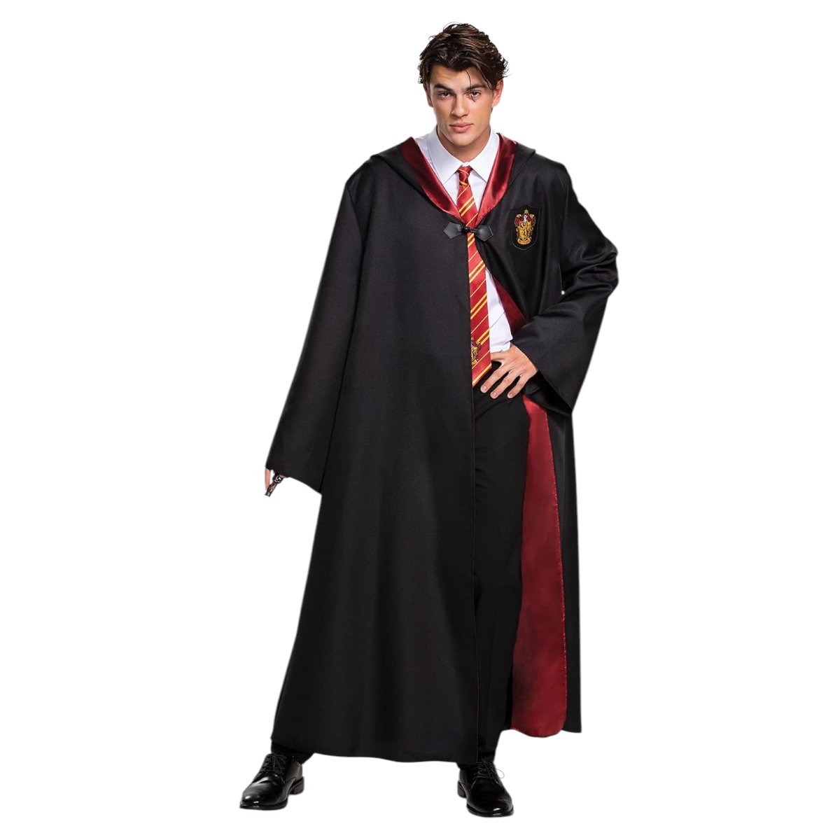 Fantasia Harry Potter Adulto Unissex Bruxo Grifinória Uniforme Escola ...