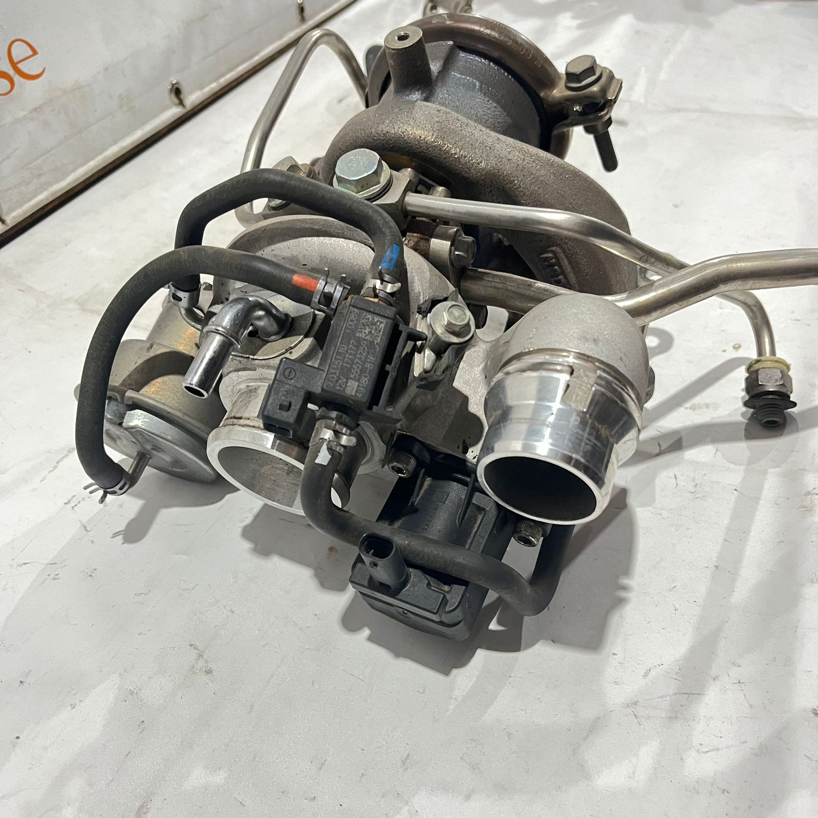 TURBINA MOTOR CHEVROLET CRUZE TRACKER 1.4 TURBO 2018 ORIGINAL CODIGO GM ...