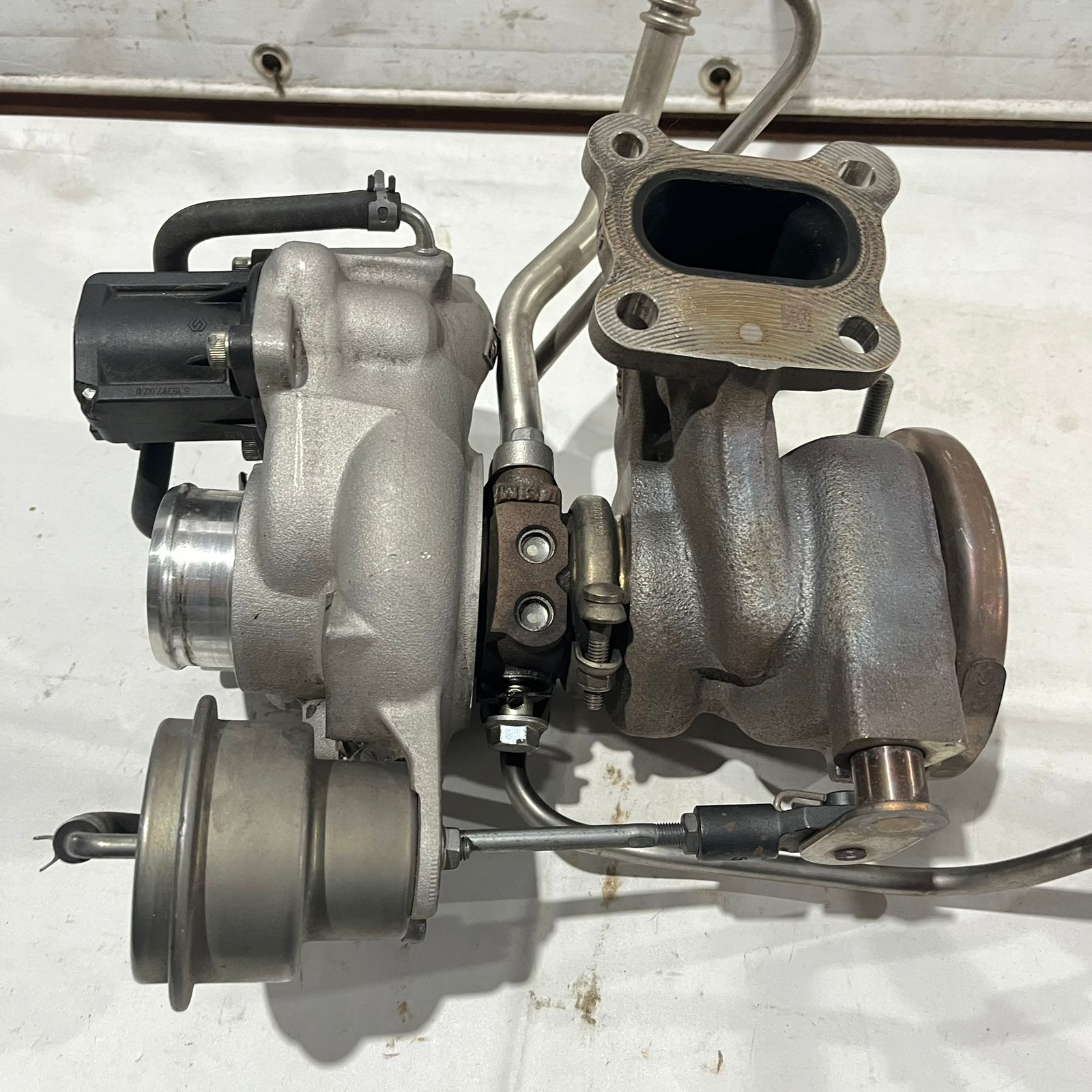 TURBINA MOTOR CHEVROLET CRUZE TRACKER 1.4 TURBO 2018 ORIGINAL CODIGO GM ...