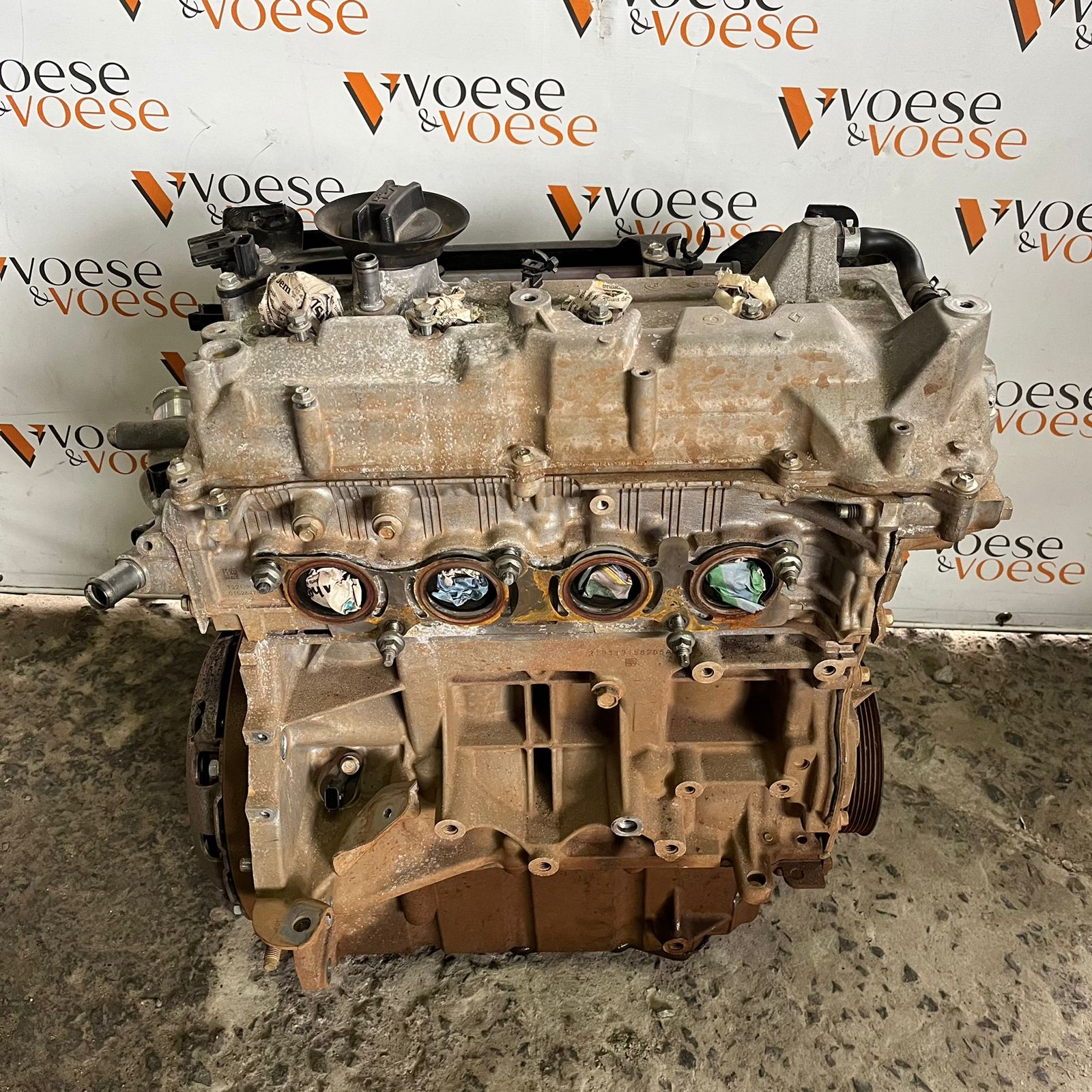 MOTOR RENAULT LOGAN 1.6 16V 118CV 2018 132.000KM - CDV - Voese & Voese ...