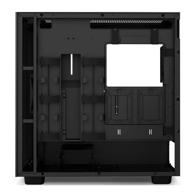Gabinete NZXT H710 Flow Vidro Temperado e 2 Ventoinhas Black - CM-H71FB ...