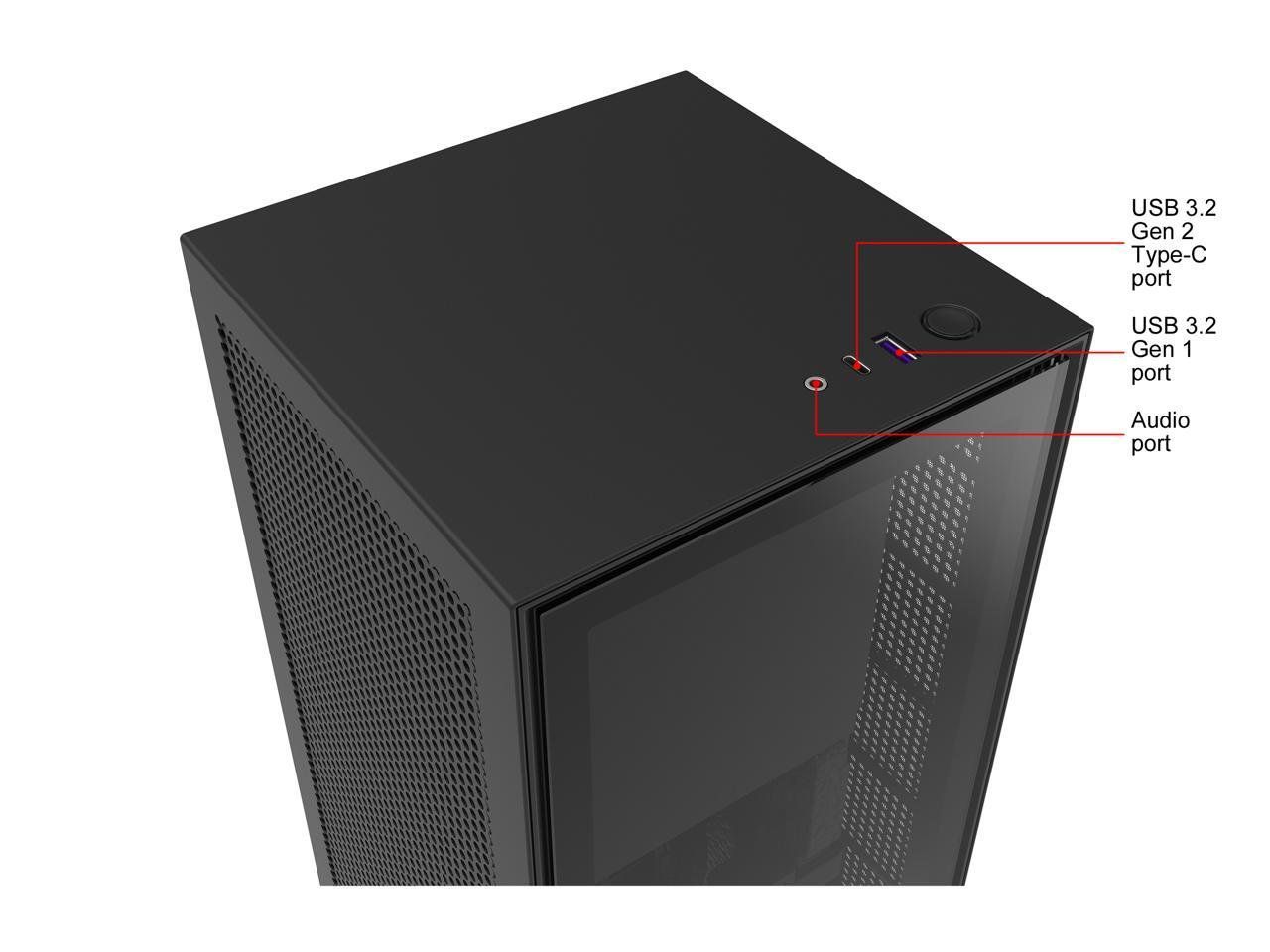 Gabinete NZXT H1 Mini ITX com Fonte 650W e Cabo Riser e Water Cooler ...