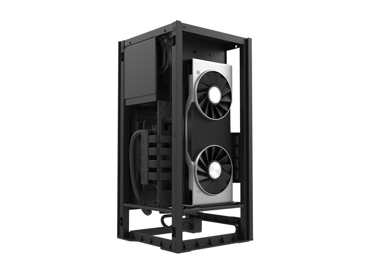 Gabinete NZXT H1 Mini ITX com Fonte 650W e Cabo Riser e Water Cooler ...