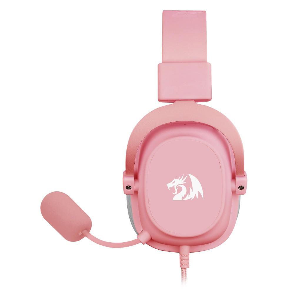 Headset Gamer Redragon Hero Rosa - H530-P - GK Infostore - Grandes Gamers Merecem Grandes PCs!!!