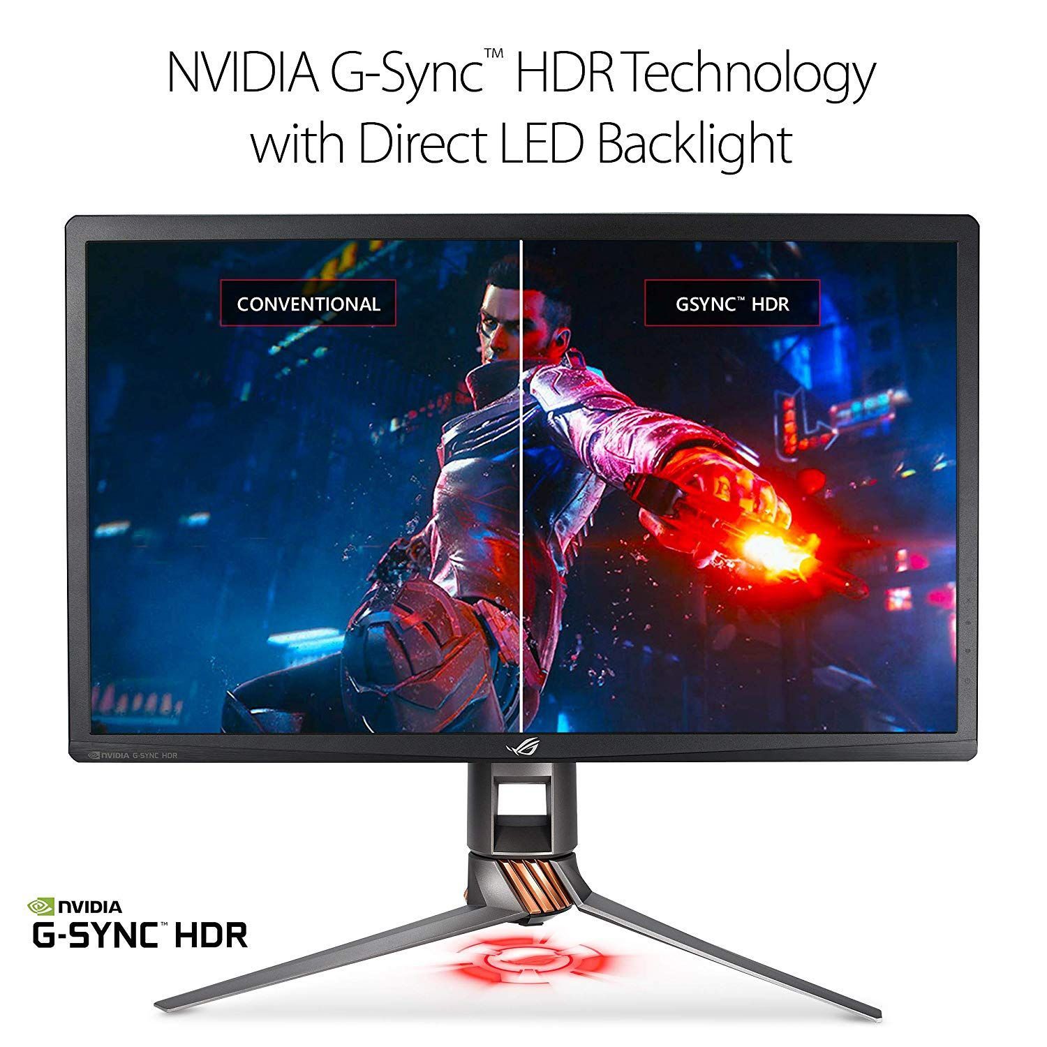 Monitor Gamer Asus ROG Swift PG27UQ 27 4K IPS UHD 144Hz HDR G-Sync ...