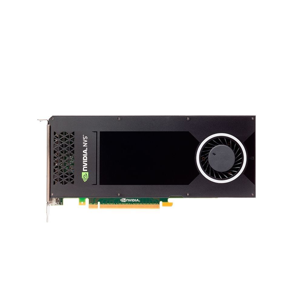 Placa de Vídeo NVIDIA QUADRO NVS 810 4GB DDR3 128 bits 8 mini display port VCNVS810DVI-PORPB ...