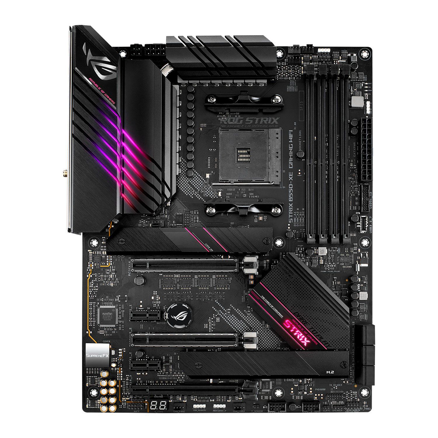 Placa Mãe Asus ROG Strix Strix B550-XE Gaming WiFi AM4 DDR4 ATX - GK Infostore - Grandes Gamers ...