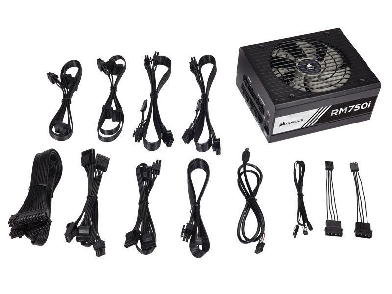 Fonte Corsair 750w 80 Plus Gold Modular RM750i- - CP-9020082-WW - GK ...