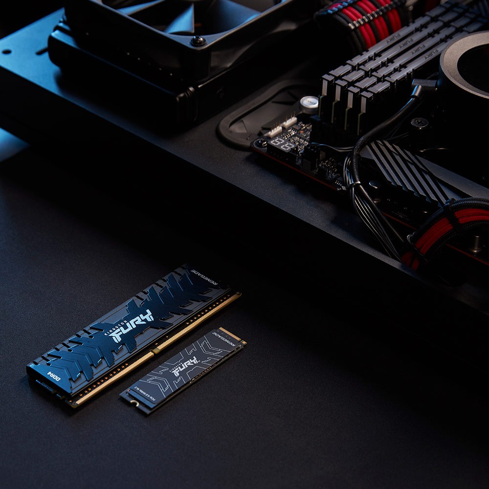 SSD 4TB Kingston Hyperx Fury Renegade PCIE GEN4 7300MBs/ 7000MBs ...