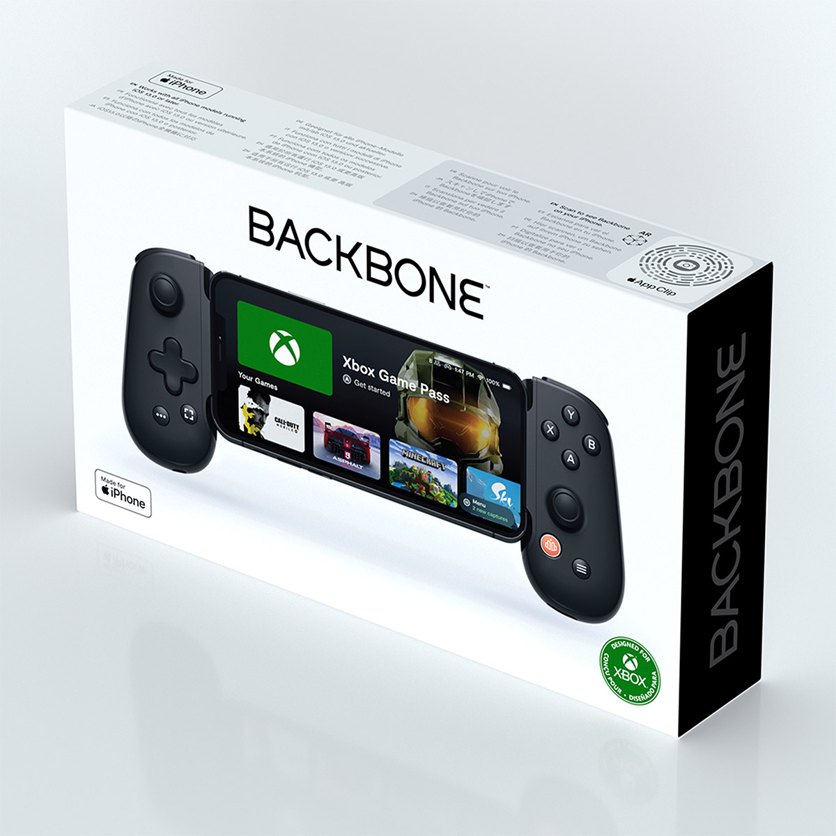 Controle Backbone One Mobile Preto para iPhone - Xbox Edition - GK Infostore - Grandes Gamers ...