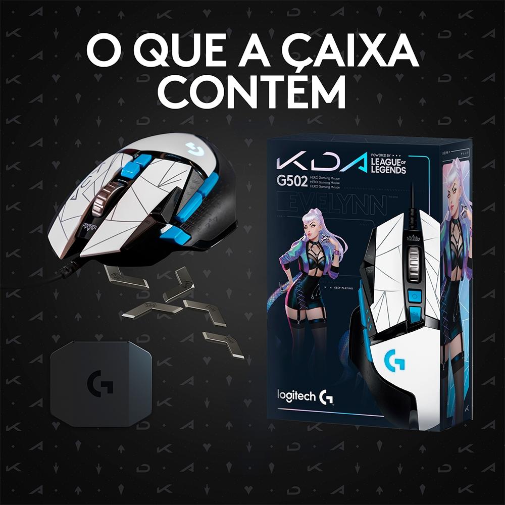 Mouse Logitech G502 Hero USB 25600 DPI 11 Botões | GK Infostore - GK ...