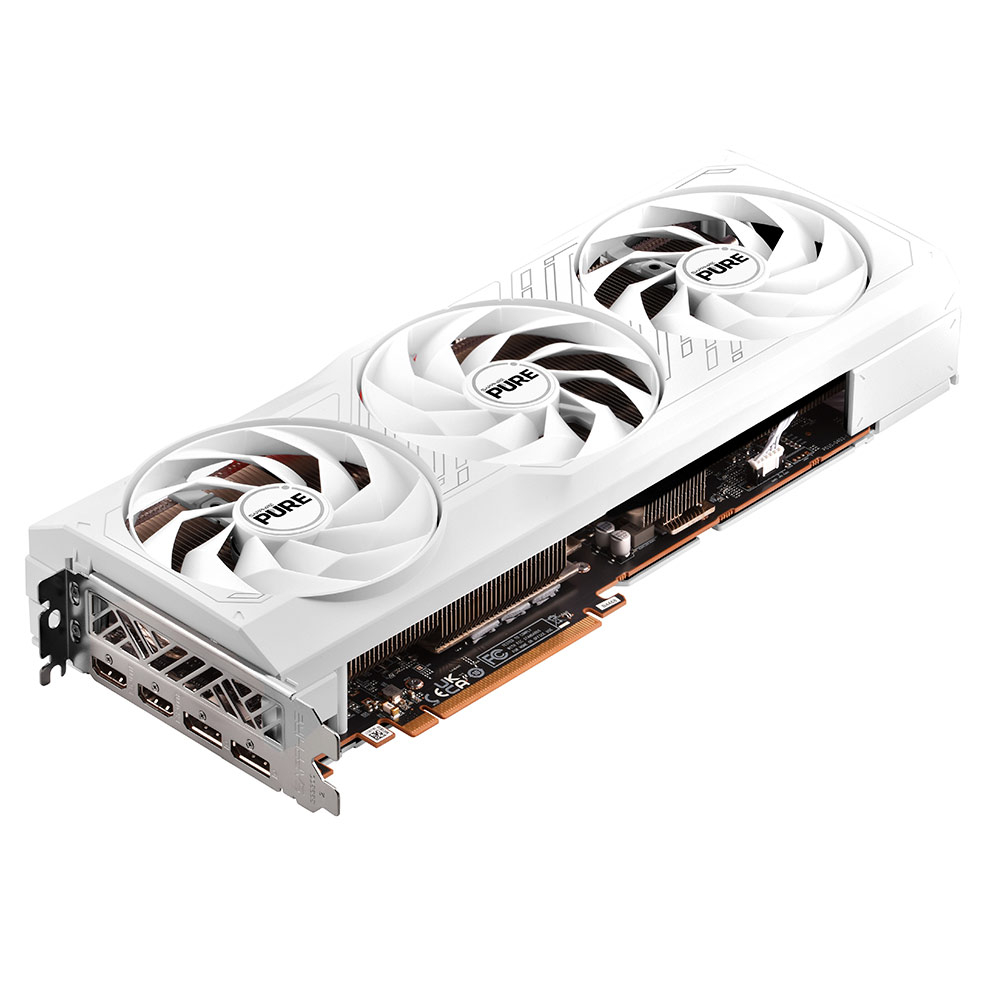 Placa de Video Sapphire Radeon RX 7700 XT Pure OC White 12GB GDDR6 19 ...