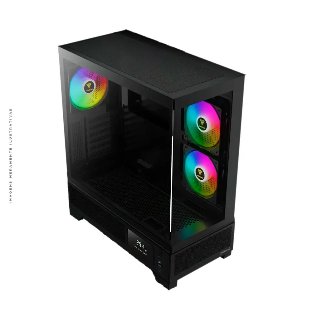 Gabinete Gamdias Atlas M1 Mid Tower Black - ATLAS-M1 | GK Infostore ...