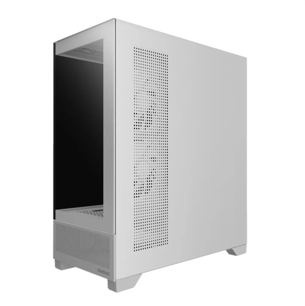 Gabinete Gamer Gamdias Atlas M1 Mid Tower White - ATLAS-M1-WH - GK ...