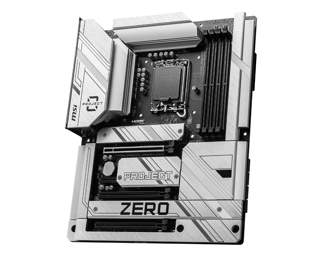 Placa Mãe MSI Z790 Project Zero LGA 1700 ATX - GK Infostore - Grandes Gamers Merecem Grandes PCs!!!