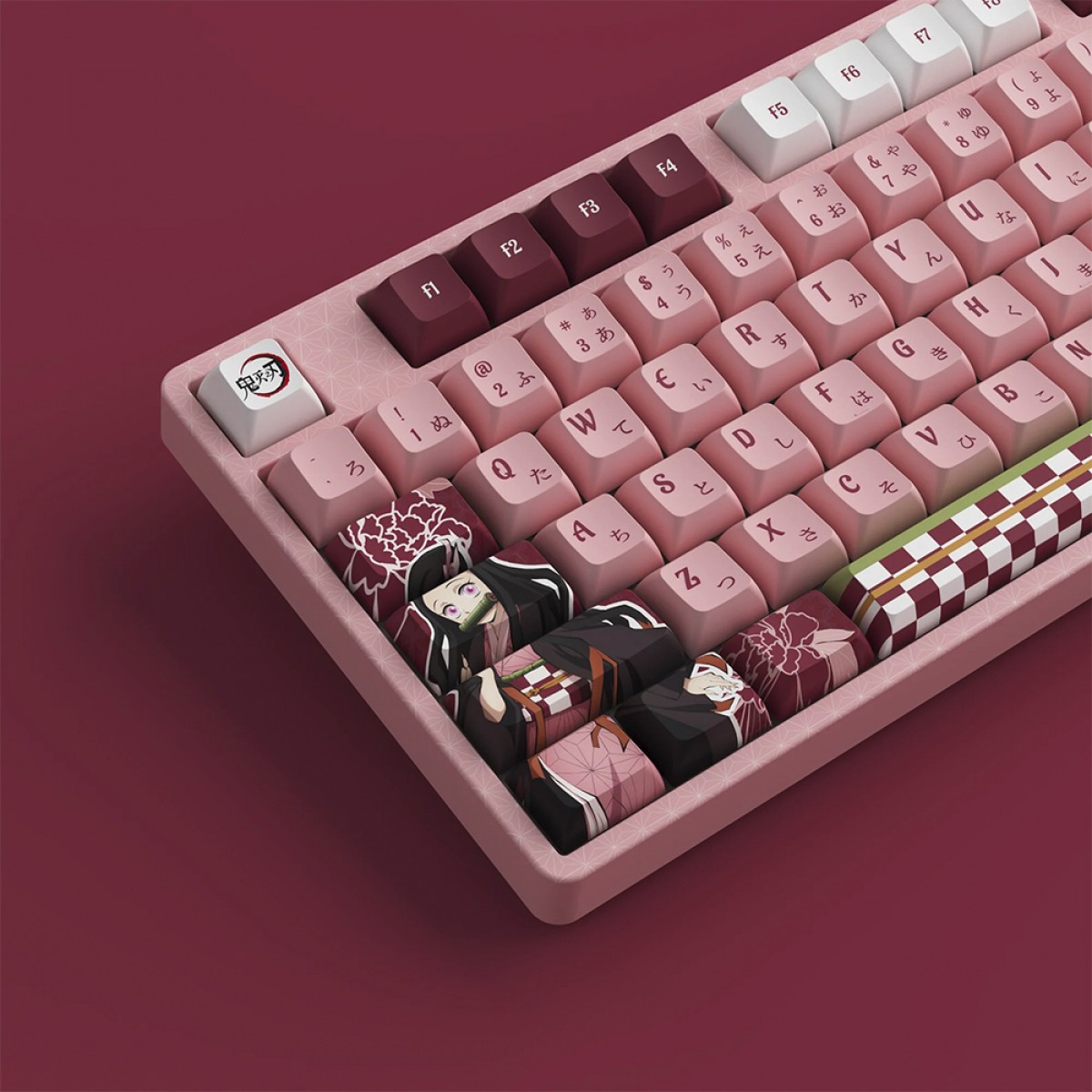 Teclado Mecânico Gamer Akko 5108B-PLUS Demon Slayer Kamado Nezuk Switch ...