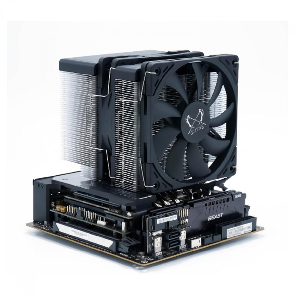 Cooler para CPU Scythe Fuma 3 - SCFM-3000 - GK Infostore - Grandes ...