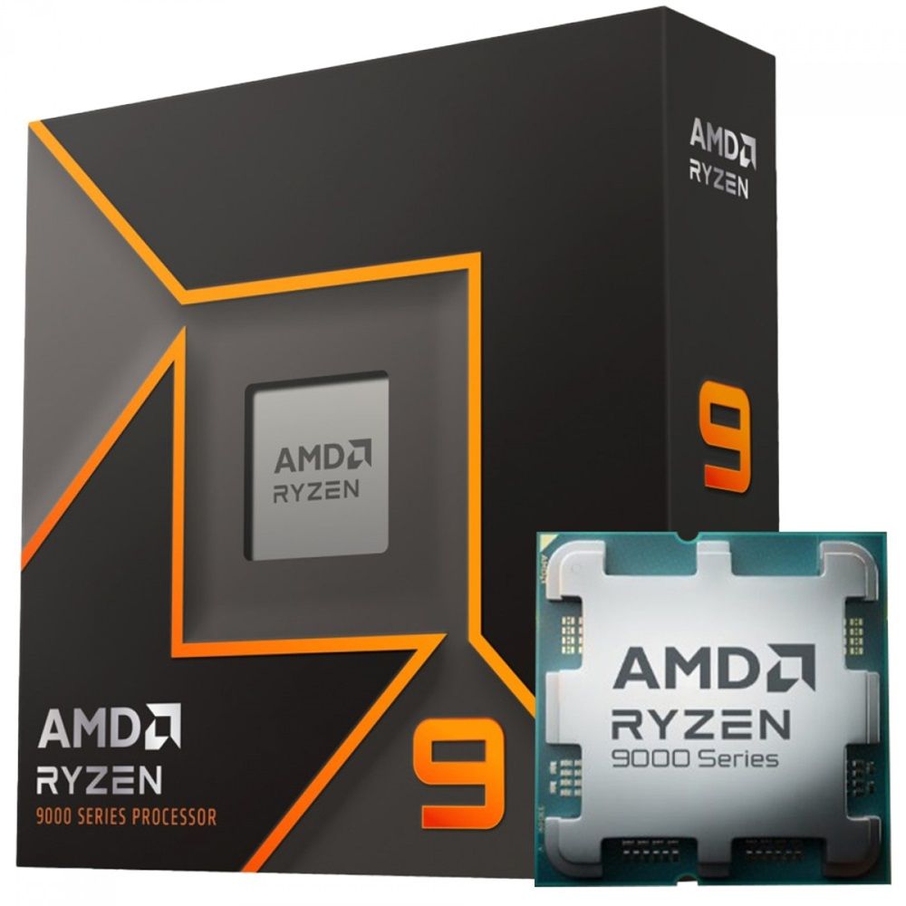 Processador AMD Ryzen 9 9900X "Zen 5" 4.4GHz/ 5.6GHz 12-Core 76MB AM5 - 100-100000662WOF - GK ...