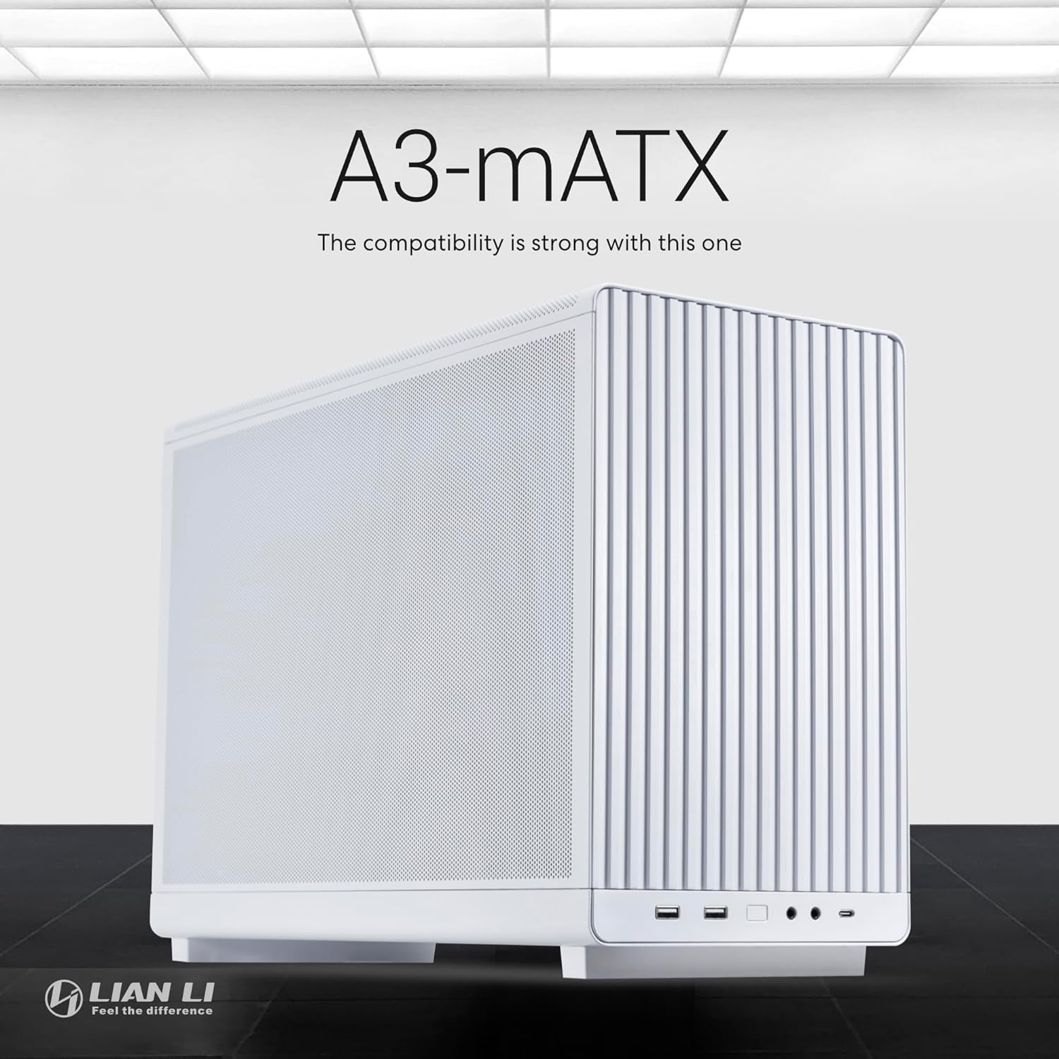 Gabinete Gamer Lian Li A3-mATX White - A3-MATX WHITE - GK Infostore ...