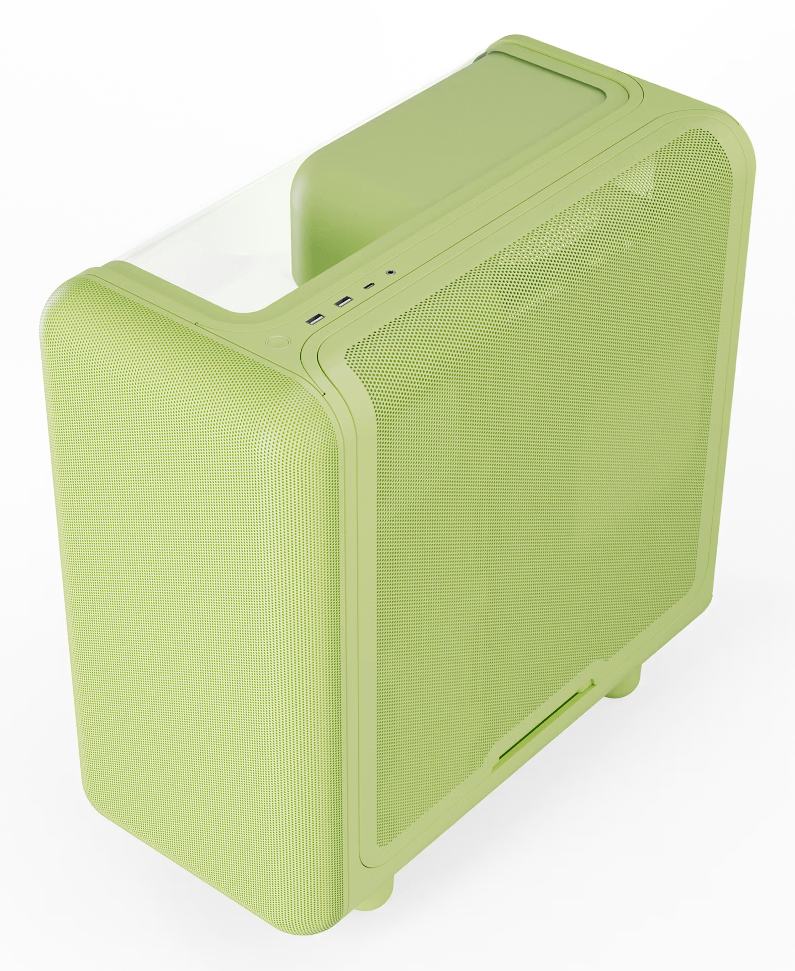 Gabinete Gamer HYTE X50 Matcha Milk (Verde) Atx Mid Tower Window - CS ...