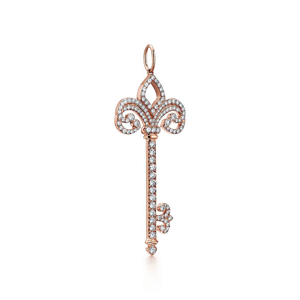 Pingente de chave rosé - Be Woman Accessories