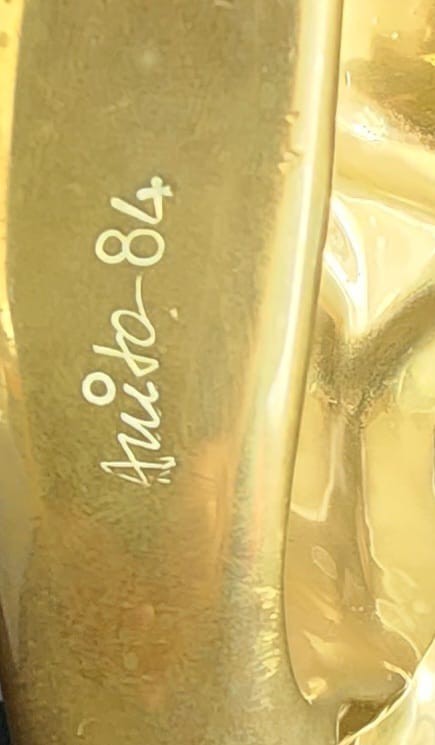 Anita Kaufmann , Escultura Em Bronze , Assinada 16x4x27cm (fora a base ...