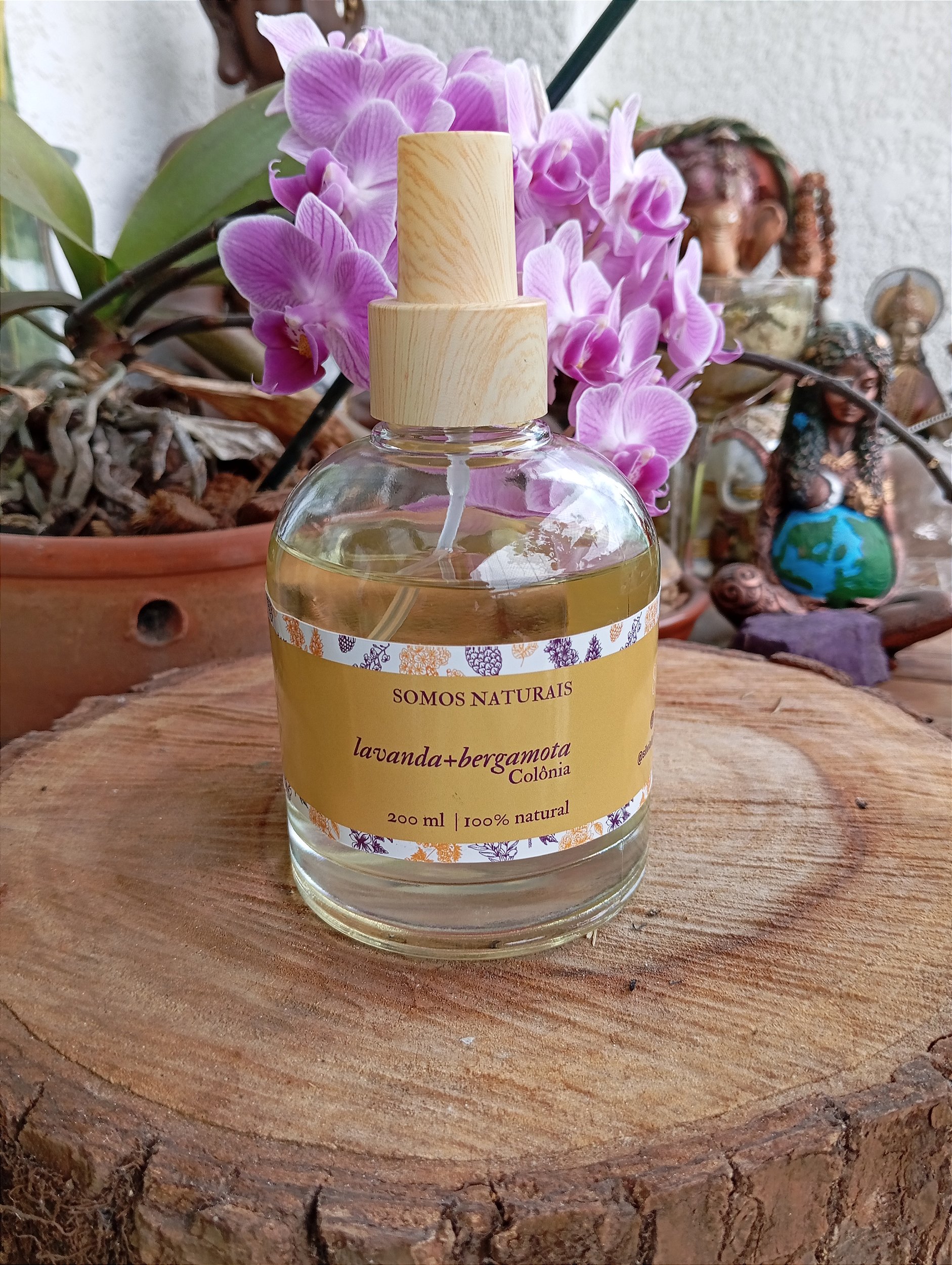 colônia natural, colônia com óleos essenciais, colônia de lavanda ...