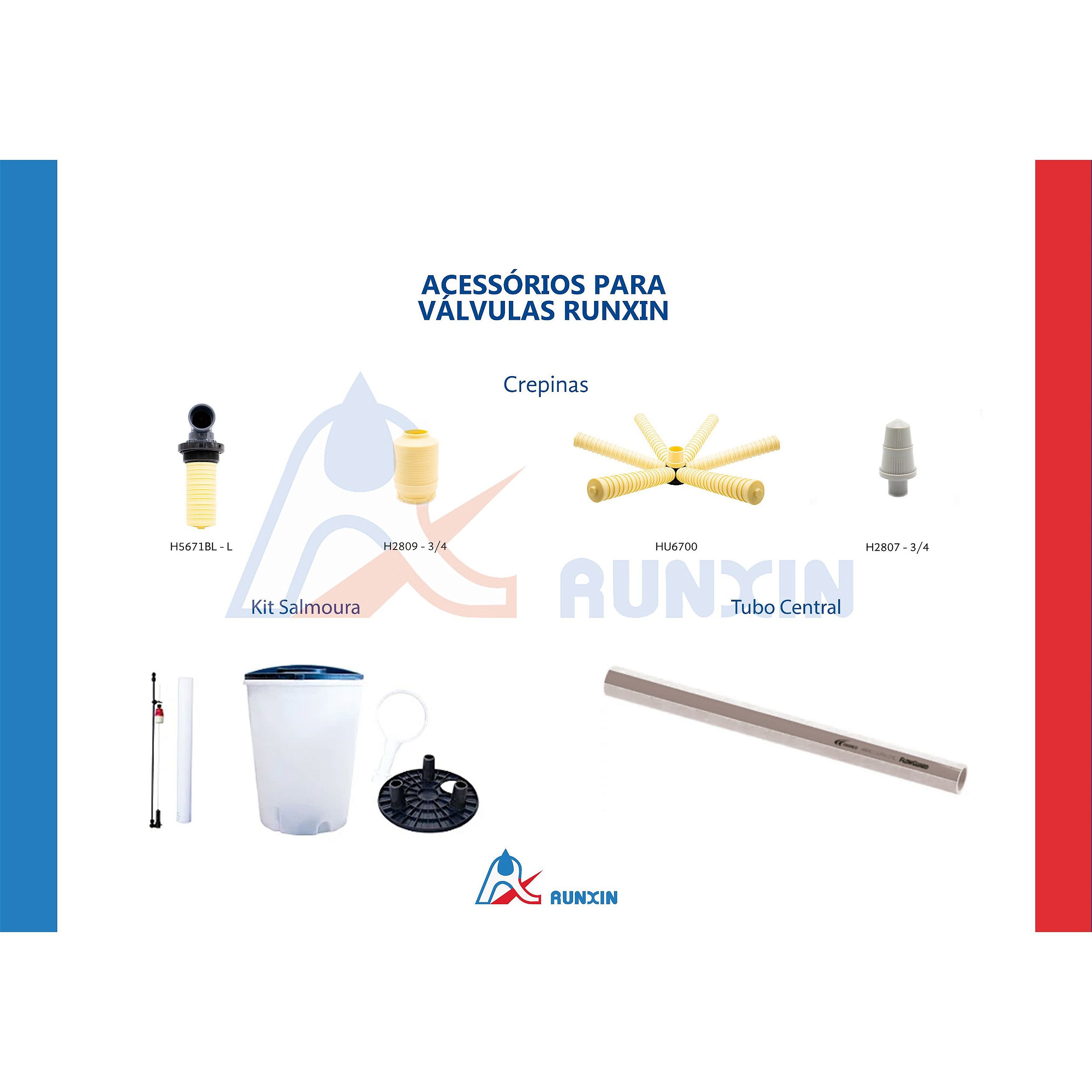 Válvula Automática para Filtro F134 A1 - 8 M³/H | Runxin - Runxin - Válvulas para Equipamentos ...