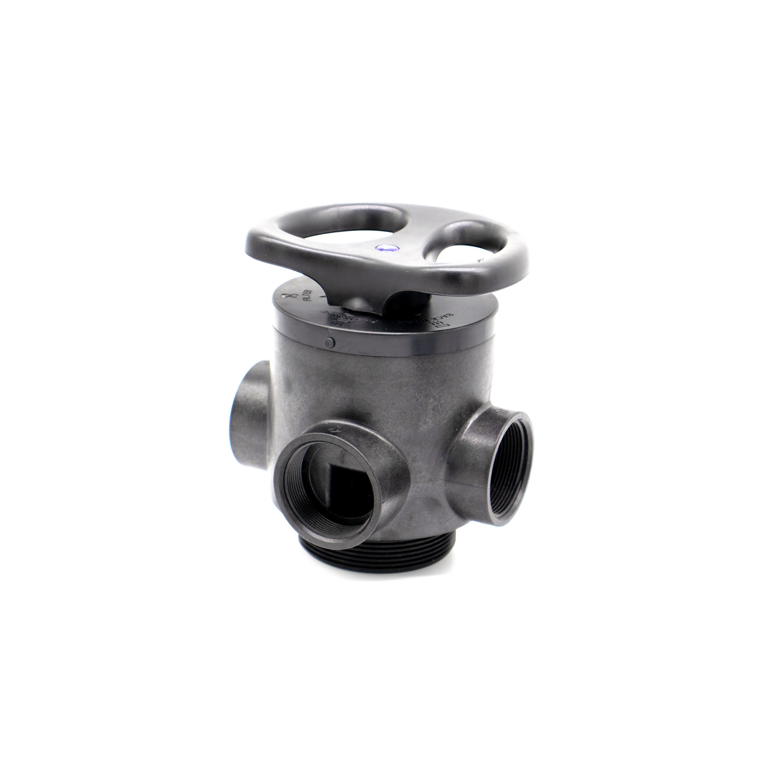 Válvula Manual Filtro F56 D (51110) Runxin 10 M³/H, ; Topo/Frontal ;In/Out 2";B-4"; Tubo- 1,5 ...