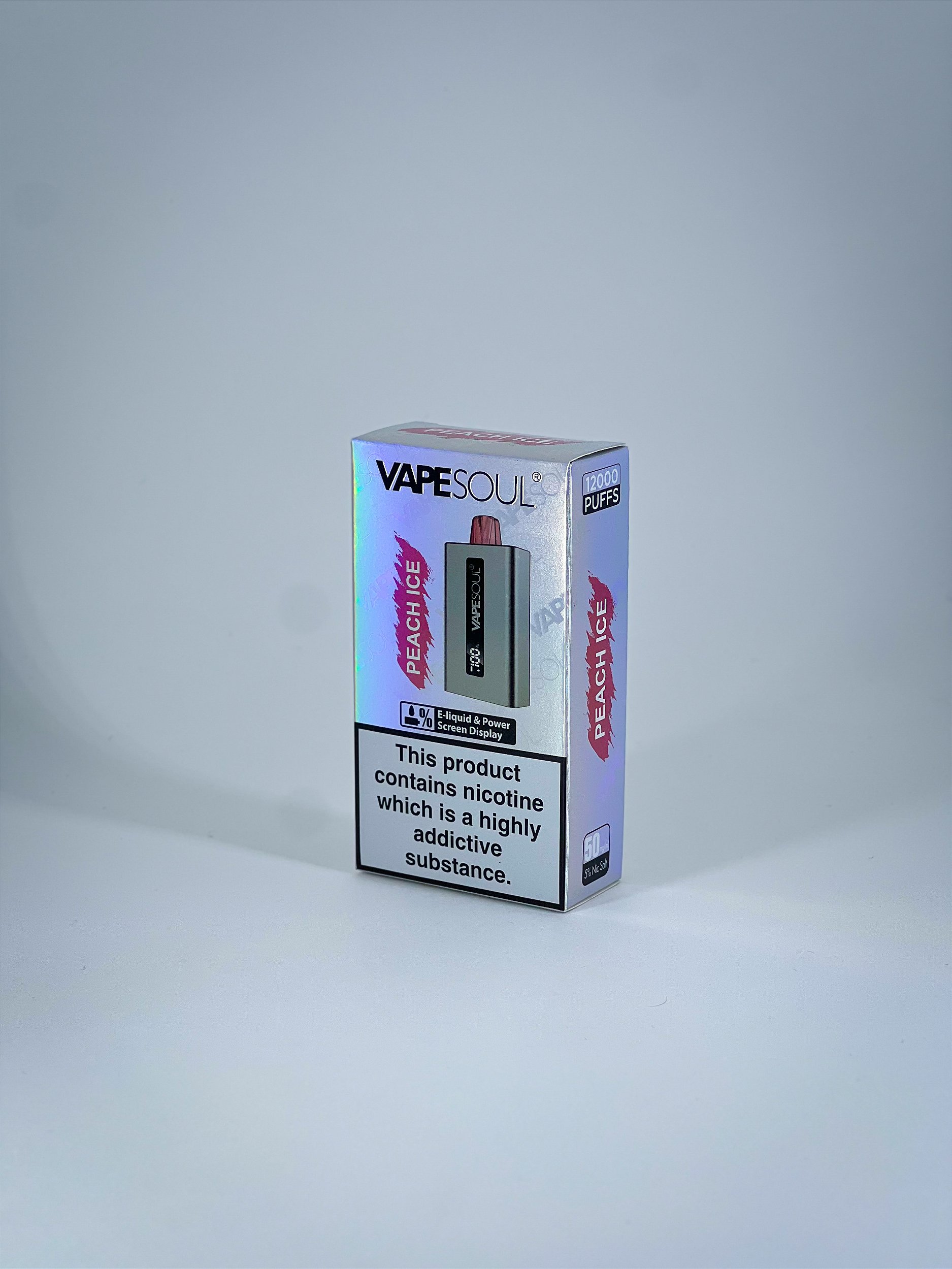 VapeSoul V-120 LCD - 12000 Puffs | TotalPod - Total POD | Maringá - PR