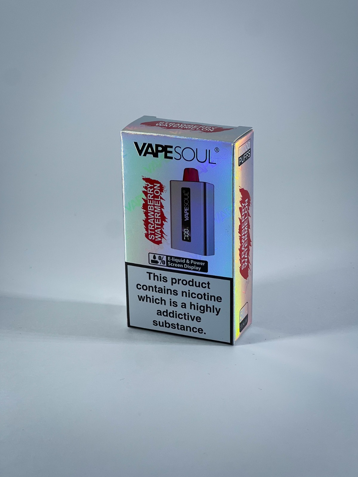 VapeSoul V-120 LCD - 12000 Puffs | TotalPod - Total POD | Maringá - PR