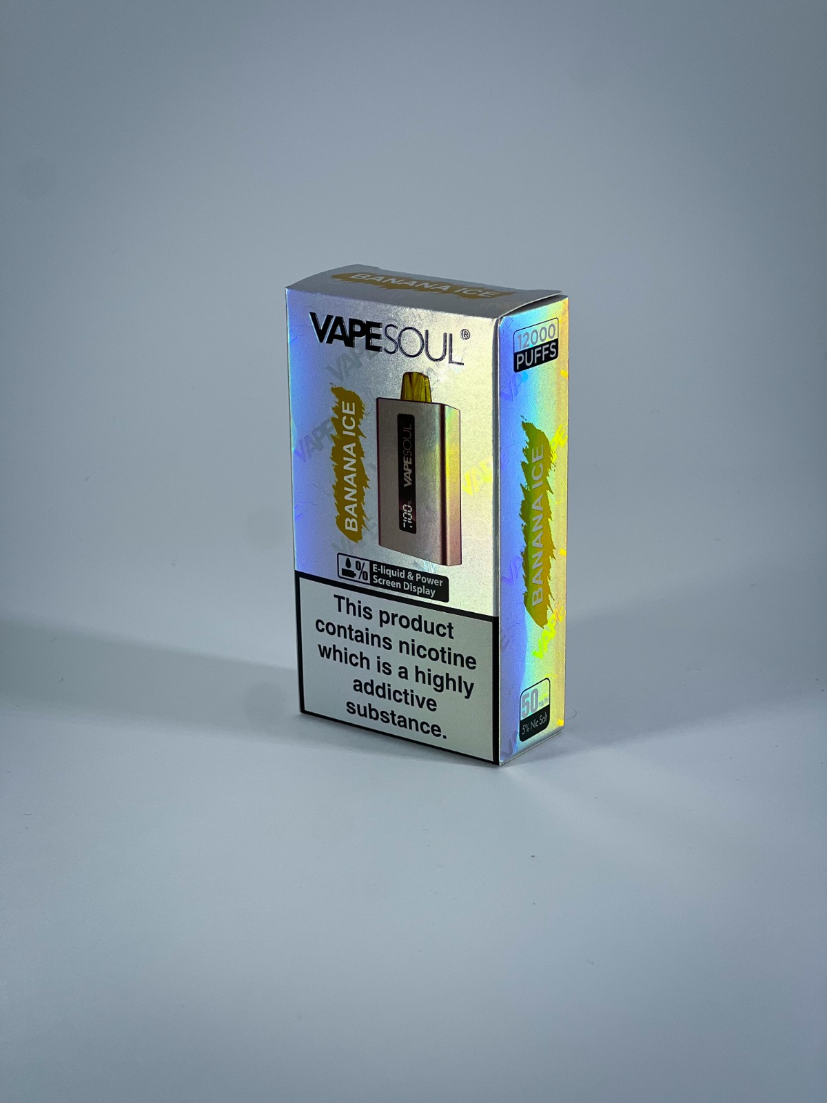 VapeSoul V-120 LCD - 12000 Puffs | TotalPod - Total POD | Maringá - PR