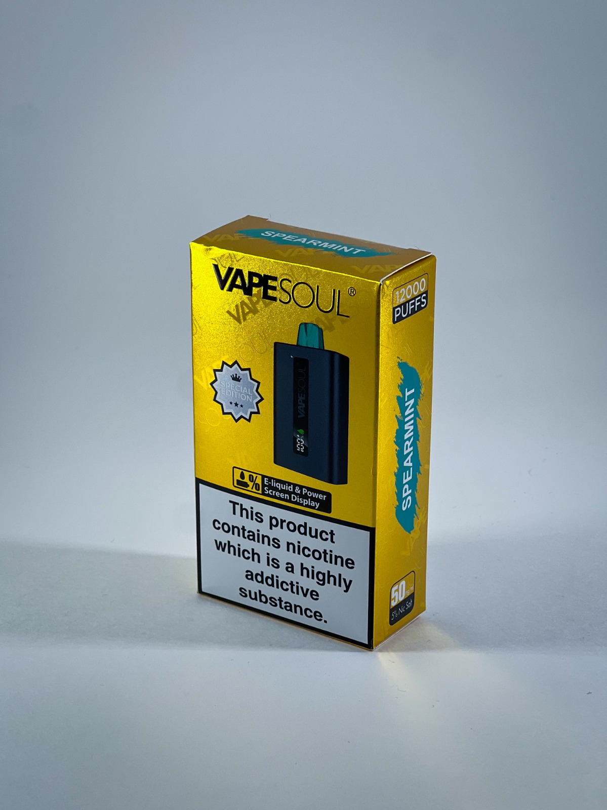 VapeSoul V-120 LCD - 12000 Puffs | TotalPod - Total POD | Maringá - PR